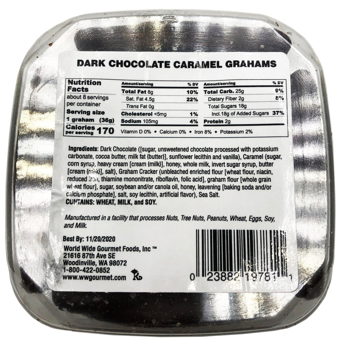 10 oz Chocolate Caramel Graham – World Wide Gourmet Foods